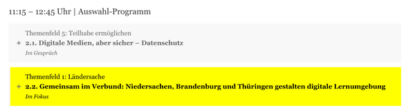 Der Schulcloud-Verbund auf der Statuskonferenz Digitalpakt in Bonn vertreten